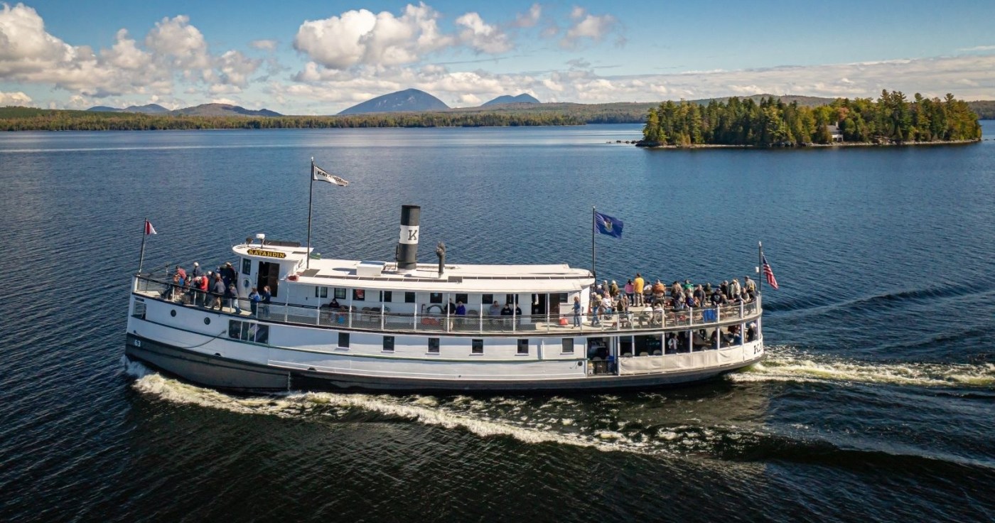 Moose Island Cruise | Katahdin Cruises & Moosehead Marine Museum